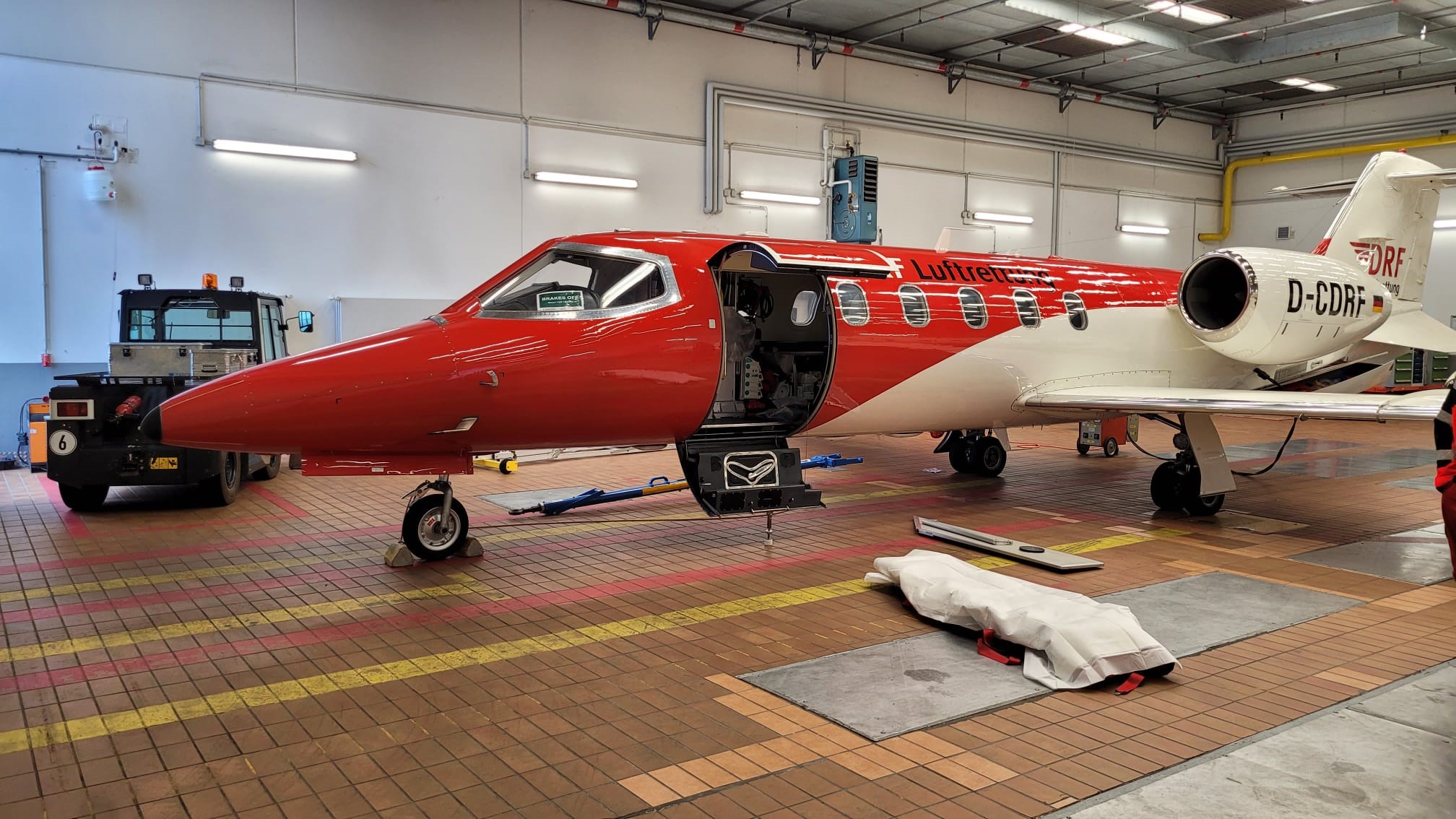 gemeinsamer Einsatz mit der DRF Luftrettung